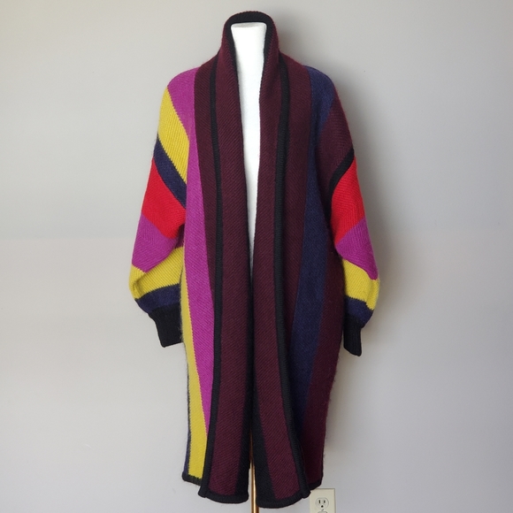 Vintage | Sweaters | Vintage Bacarrat Italian Design Wool Mohair ...
